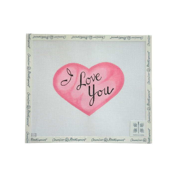I Love You Heart – Cavalier Needlepoint