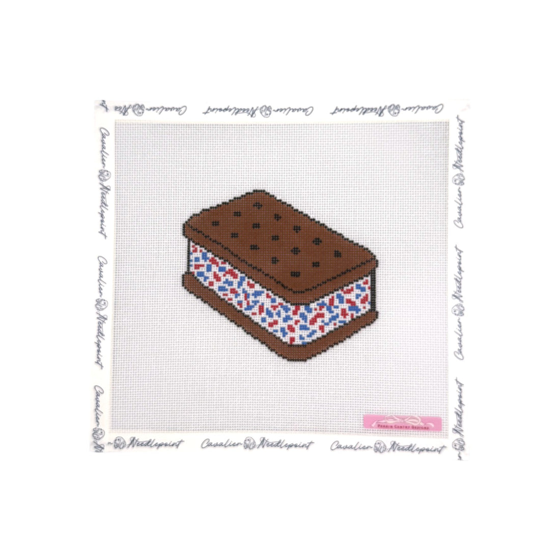 USA Ice Cream Sandwhich – Cavalier Needlepoint